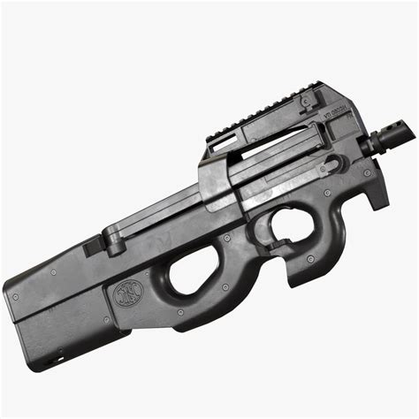 P90 Ready Asset 3d Model Turbosquid 1196058