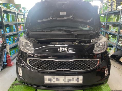 기아 레이 에어컨 냉매 누설 엔진오일 누유 수리 에바포레이터 및 실린더헤드커버 가스켓 교환 네이버 블로그