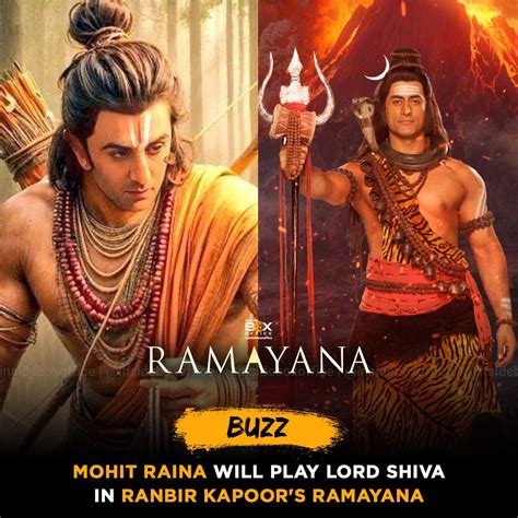 Mohit Raina As Lord Shiva In Ramayana In 2025 Lord Shiva Ranbir