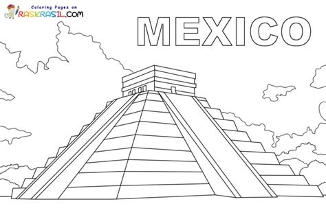 Escudo De Armas De Mexico Para Colorear