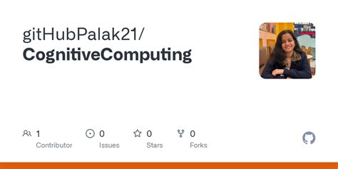 Github Githubpalak21cognitivecomputing