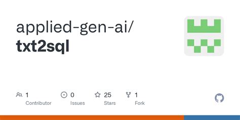 Txt2sqlcustomerhelperpy At Main · Applied Gen Aitxt2sql · Github
