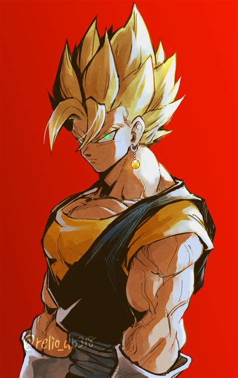 Vegetto Dragon Ball And 1 More Drawn By Reliodb318 Danbooru