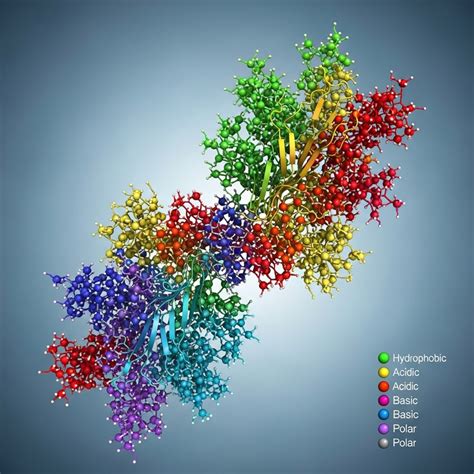 Micro Protein Molecule Structure View Ai Art Generator Easy Peasyai