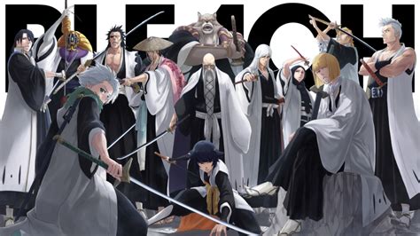 Mitarashi 5333069 Hirako Shinji Hitsugaya Toushirou Komamura Sajin Kuchiki Byakuya