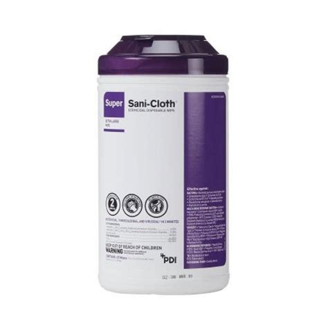 Super Sani Cloth Germicidal Disposable Wipe 390 Count