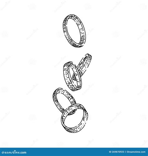 Met De Hand Getekende Ui Rode Ring Stock Illustratie Illustration Of Vlieg Besnoeiing 269870925