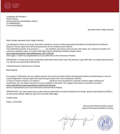 Sofía Vallejo On Linkedin This Month I Celebrate The Anniversary Of The Day I Received The Letter…