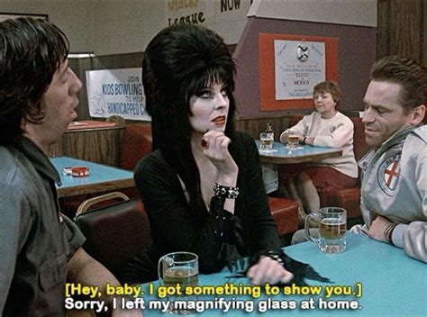 Elvira The Queen Of Darkness Elvira Quotes Elvira And Bob Elvira 1980