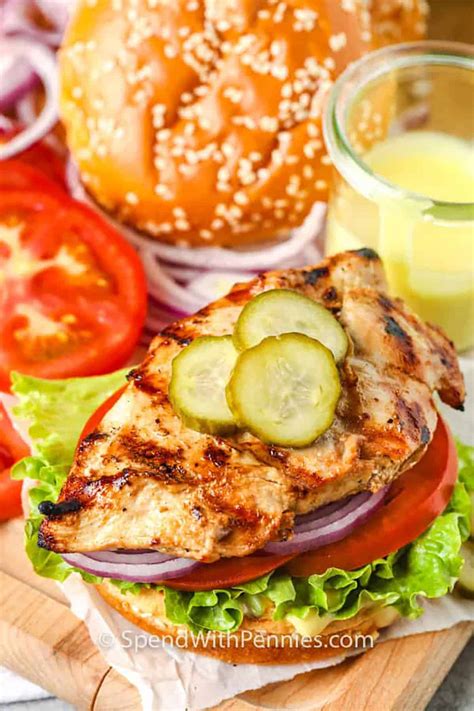 Grilled Chicken Thighs Easy Marinade Spend With Pennies