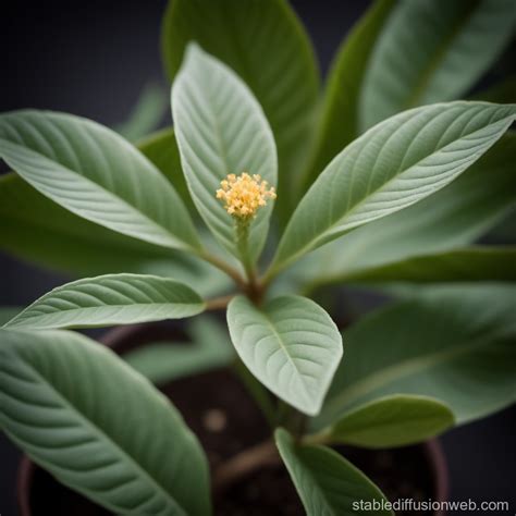 Detailed Plant Image Showcasing Morphological Features Stable