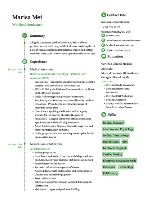 New Medical Assistant Resume Samples