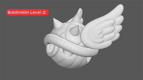 3d Mario Bros Koopa Shells Collection Turbosquid 2059444