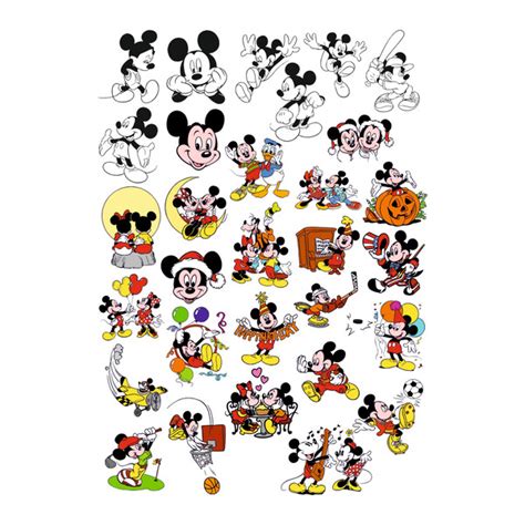 Mickey Mouse Svg Bundle Svg Files For Cricut Mouse Svg Mi Inspire Uplift