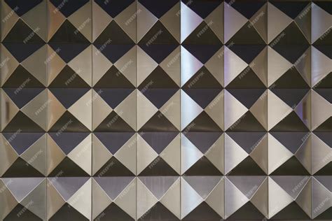 Premium Photo Structure Pattern Architecture Element Metal Cones An