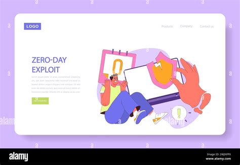 Zero Day Exploit Concept Anxious User Realizes The Countdown As Protection Shatters Indicating