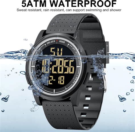 Golden Hour Ultra Sottile Minimalista Sport Impermeabile Orologi