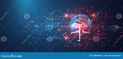 Compass Navigation Concept For Aviation Points Of Departure And
