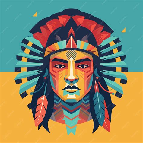 Premium Vector Vector Native American Heritage