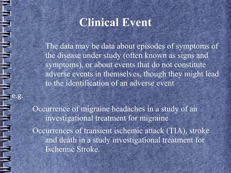 Sdtm Adverse Events Vs Clinical Events Ppt