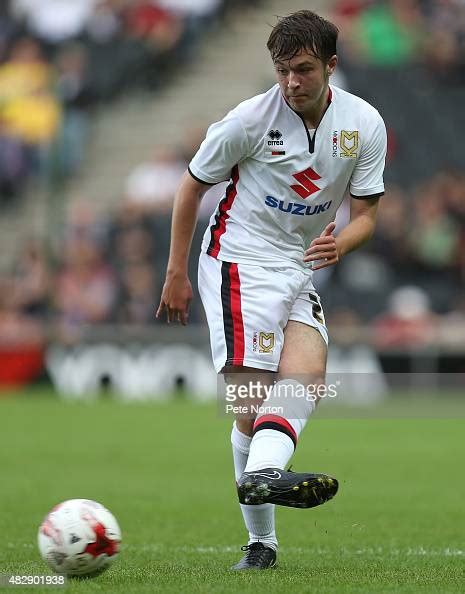 Ben Tilney Of Mk Dons In Action During The Pre Season Friendly Match