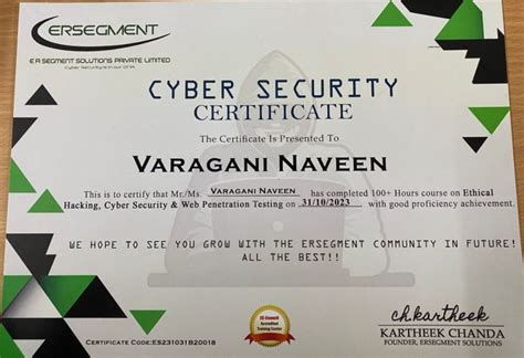 Naveen Varagani On Linkedin Cybersecurity Ethicalhacking Webpenetrationtesting