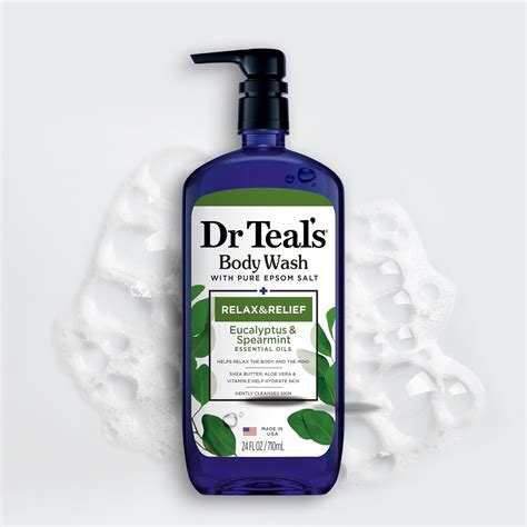 Dr Teals Body Wash With Pure Epsom Salt Relax And Relief With