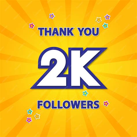 Danke 2k Follower Danke Dass Sie Social Media Community Poster Oder