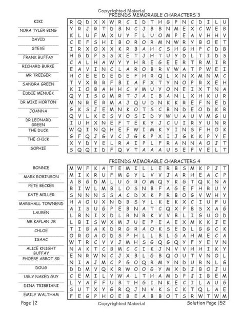 Friends Word Search 2 500 Hidden Words 100 Puzzles Ultimate