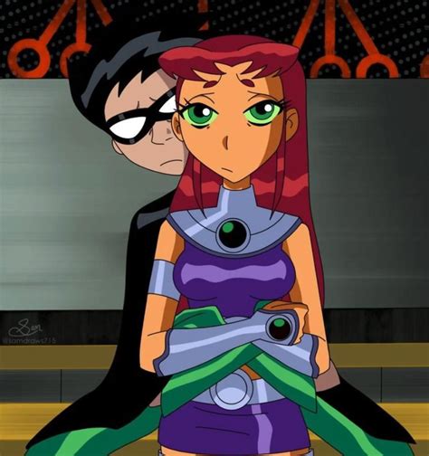 Starfire And Robin Artofit