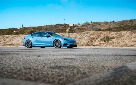 2026 Frost Blue Metallic Tesla Model S Plaid With Up Forged Up 03
