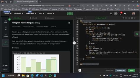 Roshan Kumar On Linkedin Geeksforgeeks Potd Dsa Java