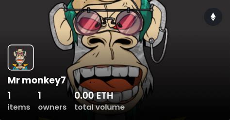 Mr Monkey7 Collection Opensea