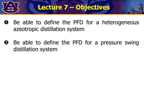 Ppt Separating Azeotropic Mixtures Powerpoint Presentation Free