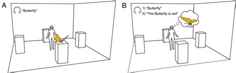 Schematic Illustration Of The Virtual Environment A During Encoding