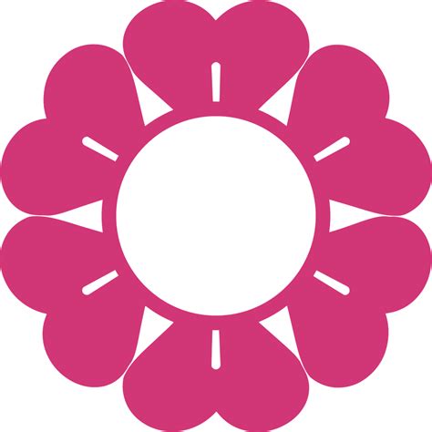 Download Heart Flower Round Royalty Free Vector Graphic Pixabay
