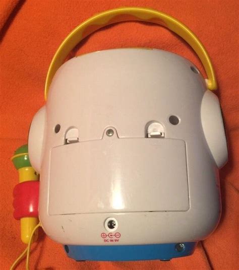 Sesame Street Rock With Elmo Toy Cd Player Boom Box With Sing Along