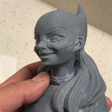 Batgirl Bust 3d Model Ready To Print Stl