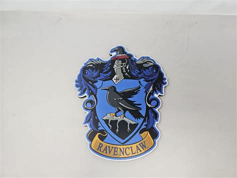 Harry Potter Ravenclaw House Crest Wood Wall Art