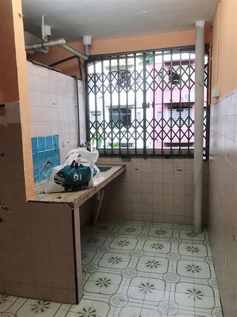Renovasi Rumah Flat Kecil 2 Bilik Bermodalkan Rm30k