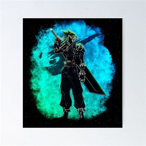 Cloud Strife Poster For Sale By Billycustom Redbubble