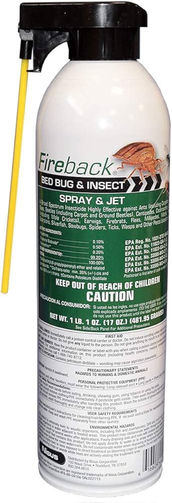 Fireback Bed Bug And Insect Spray Broadway Pest And Home Services