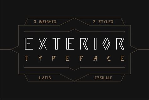 Most Geometric Font At Ryder Sturdee Blog