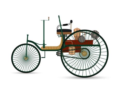 Karl Benz First Car Diagram
