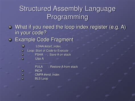 Ppt Assembler Programming Powerpoint Presentation Free Download Id