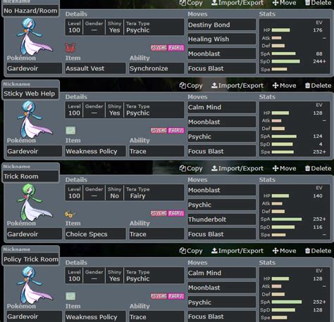 Pokémon Gardevoir Smogon Forums