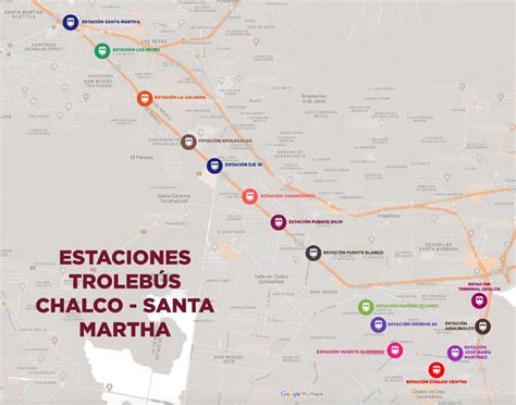 Trolebús Chalcosanta Martha Qué Estaciones No Abren Razones Y