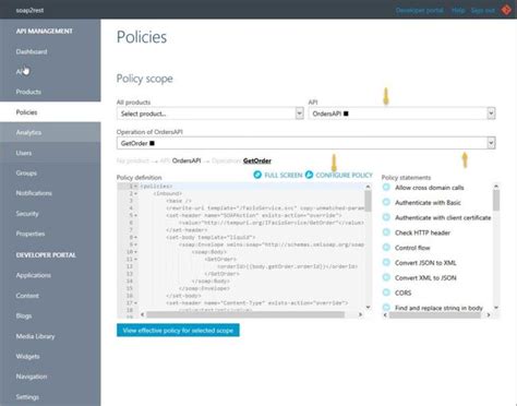 Transform Existing Soap Based Web Service To Rest Based Api Using Azure