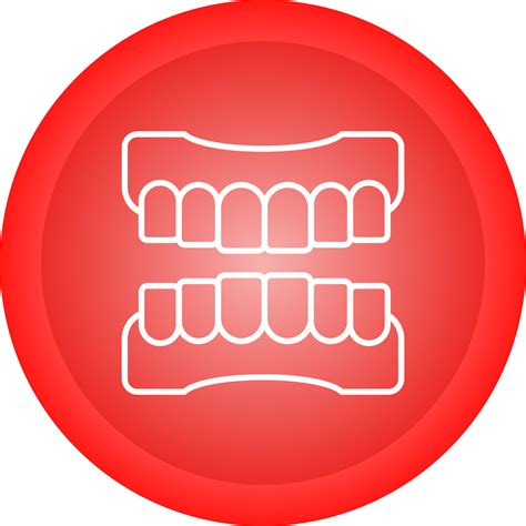 Denture Vector Icon 22684903 Vector Art At Vecteezy
