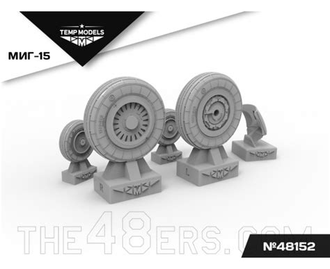 Mig 15 Wheels Set